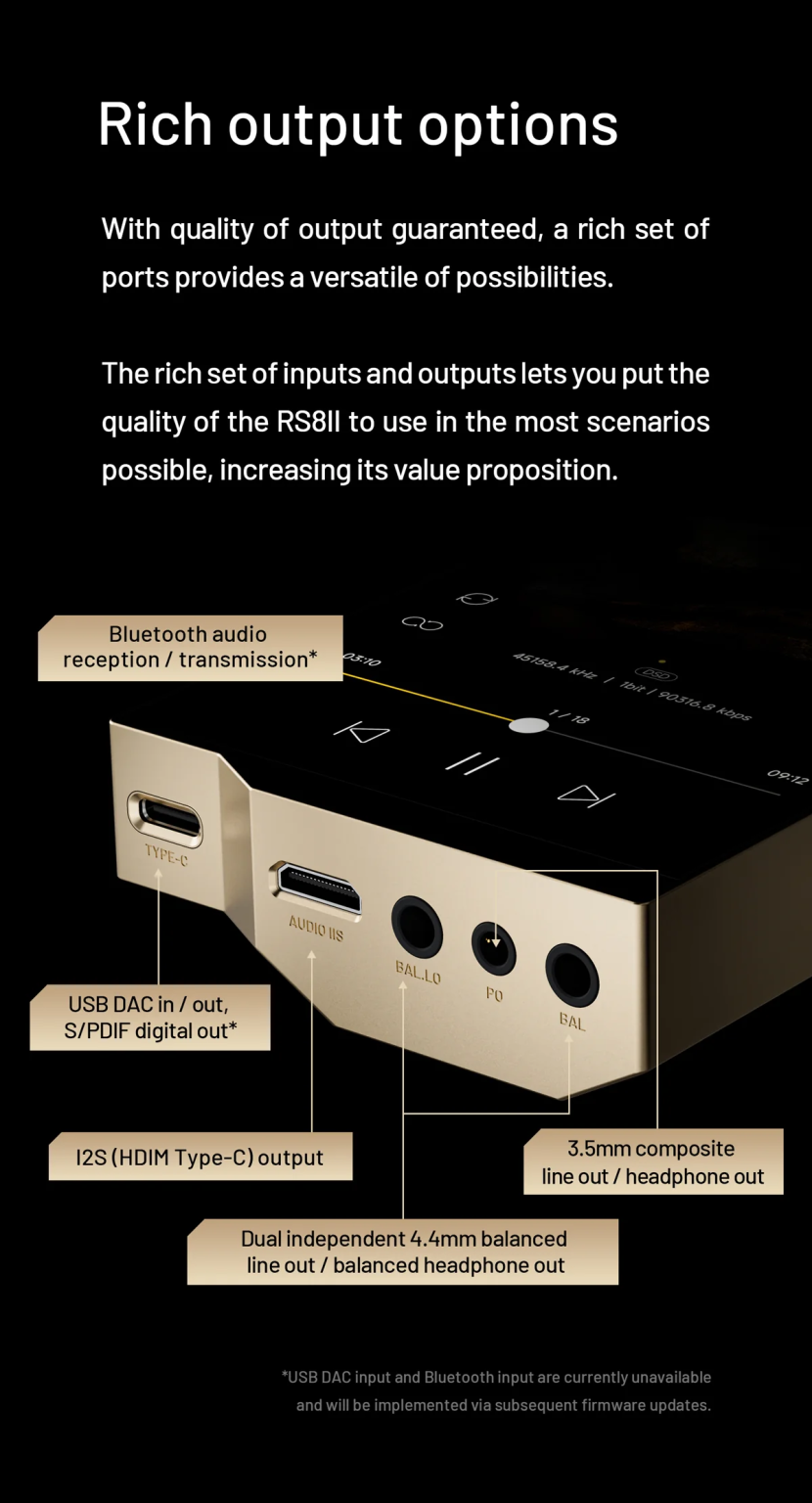 HiBY RS8 II The BEST Portable Player - HiFi Connect